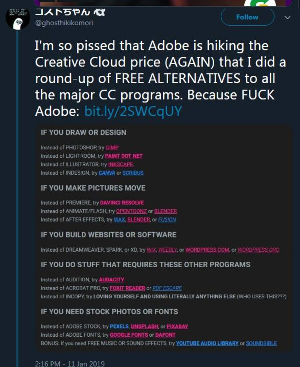 Adobe Alternatives