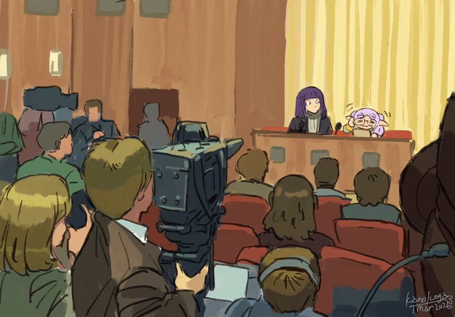 Daily Frieren 839: Press Conference